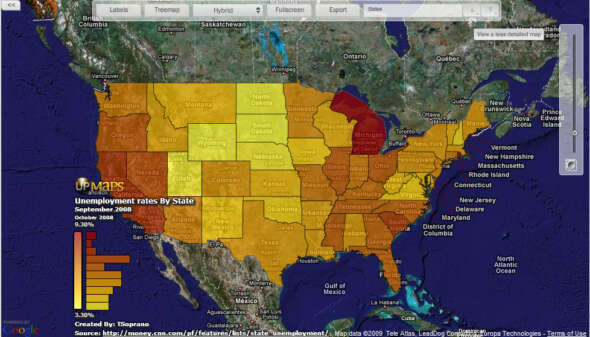 web tool to create data rich maps