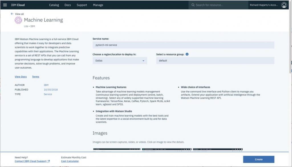 Creating a handwritten digit recognizer in Watson Studio and PyTorch